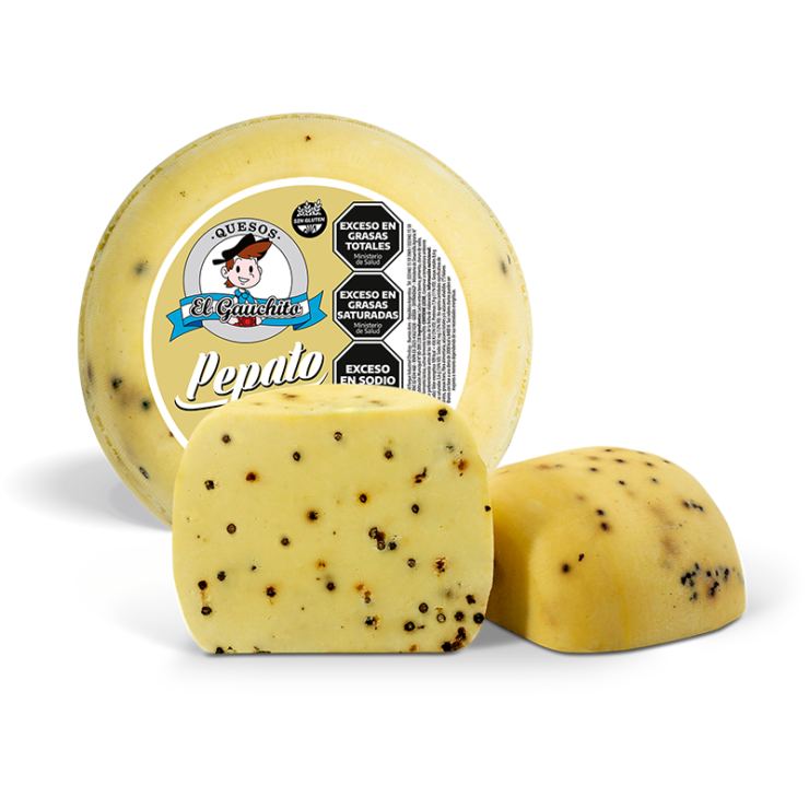 QUESO PEPATO - Quesos El Gauchito